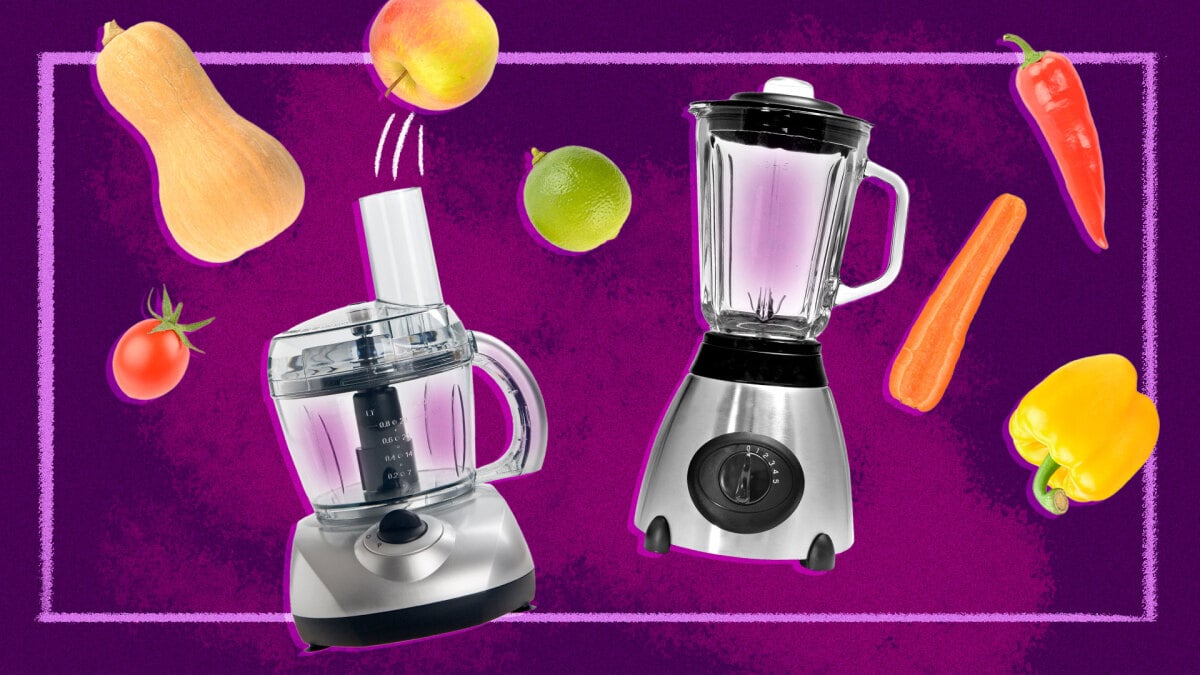 When to Use a Blender Vs. a Food Processor - rjema.com